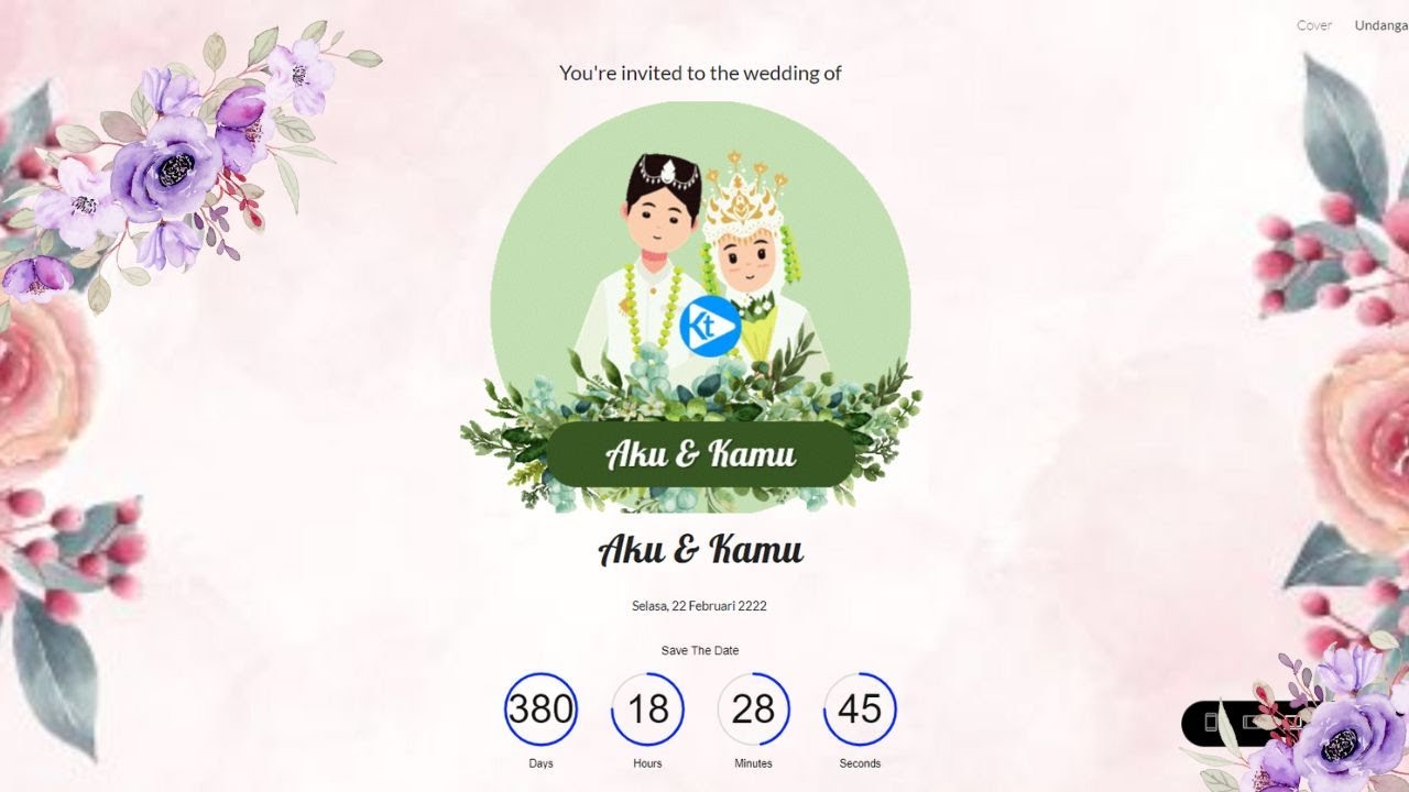 Cara Membuat Undangan Digital Website dengan Canva & google Sites ...