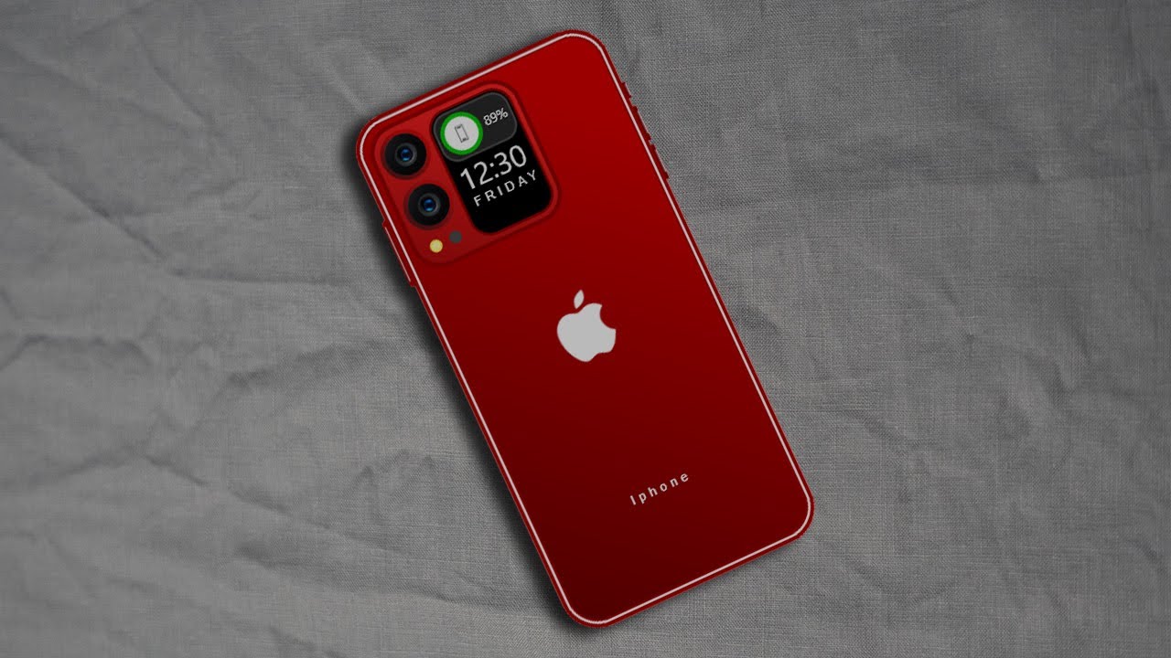 iPhone 15 With 0.9 inch Back LED Display - YouTube