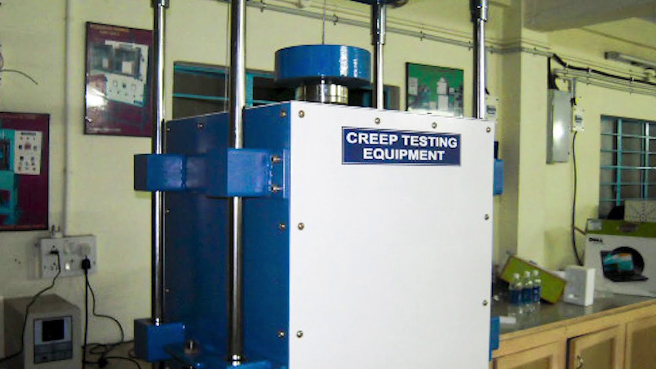 Creep in Compression (1600°C) | ISO 3187 | VBCC | Creep Testing - YouTube