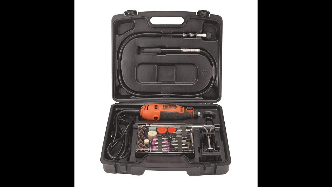 Black n Decker RT18KA Rotary Tool for detailing, art and craft, DIY and ...