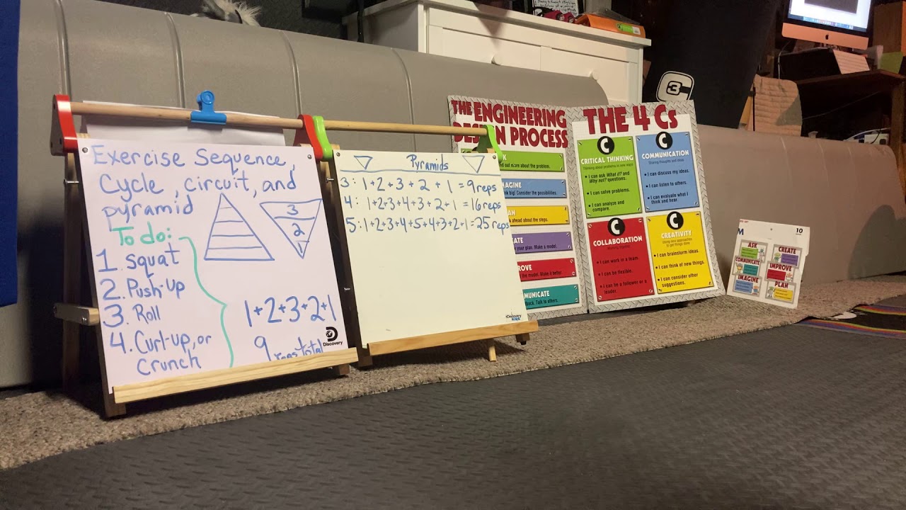 Pyramid Circuit Workout - YouTube