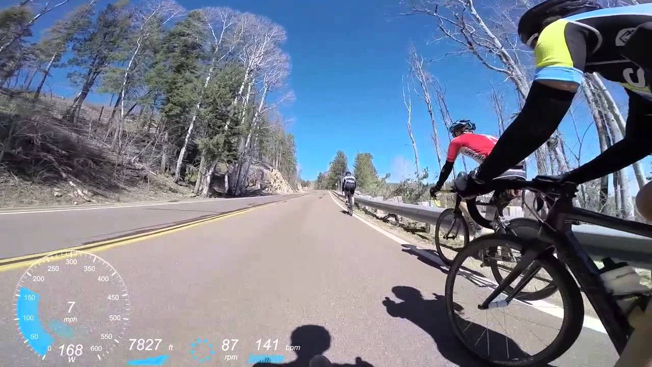 Mount Lemmon road cycling - YouTube