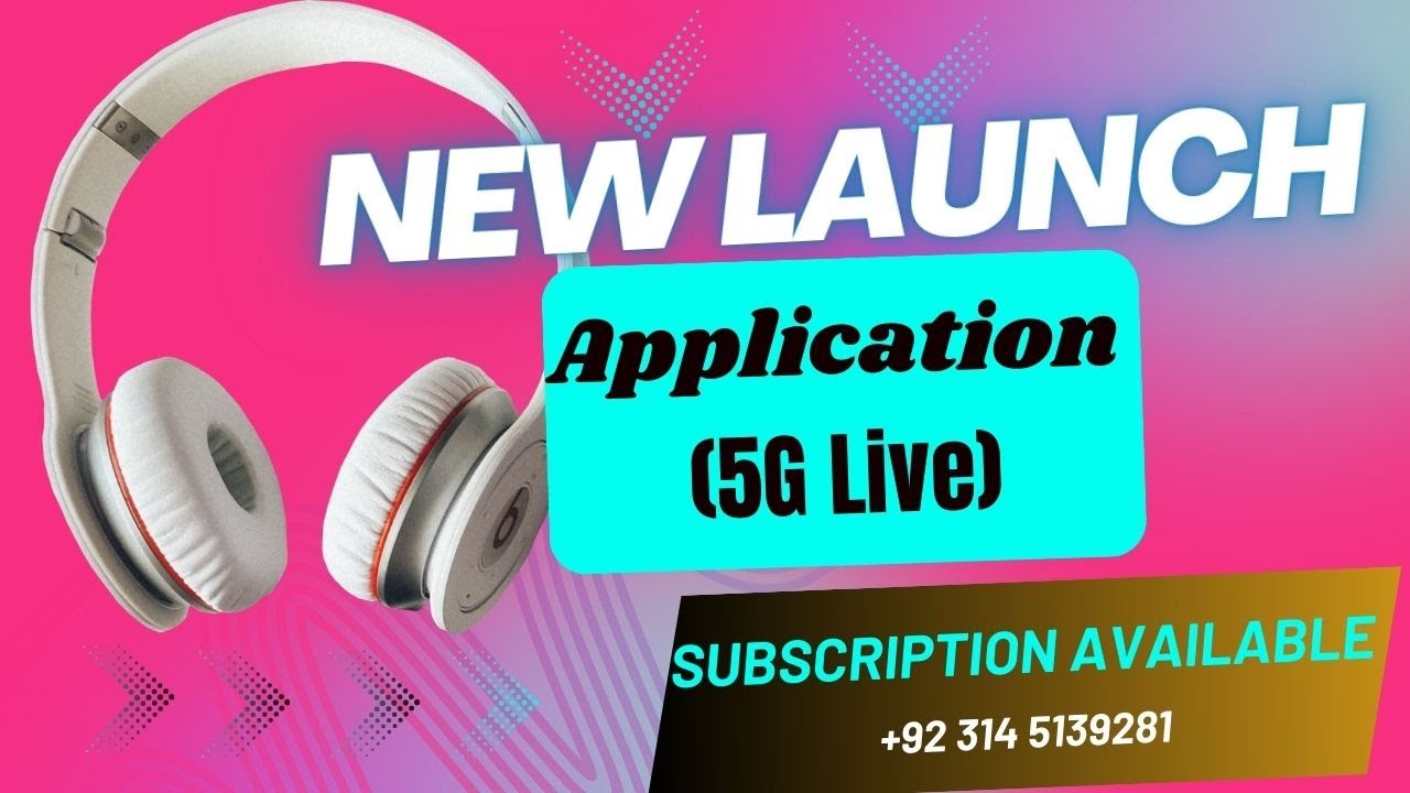 Experience the Power of 5G Live IPTV| New launch application 5G live ...