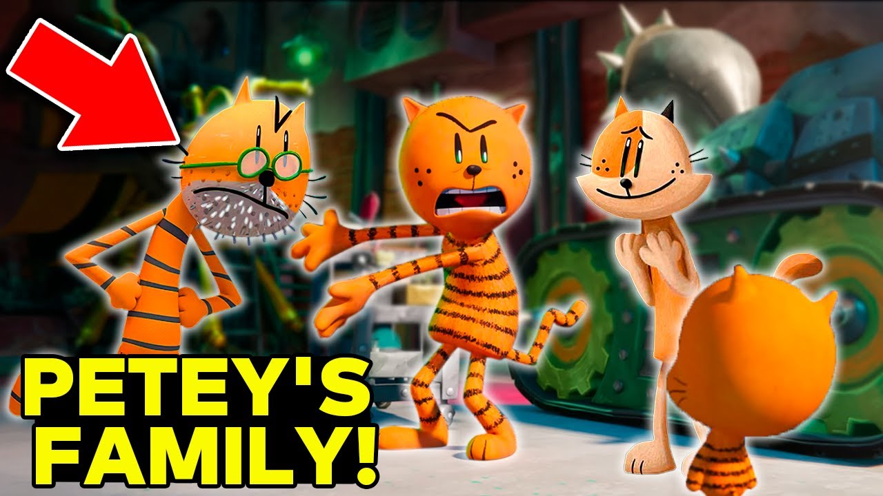 The ENTIRE STORY of PETEY's Family! (Dog Man) - YouTube