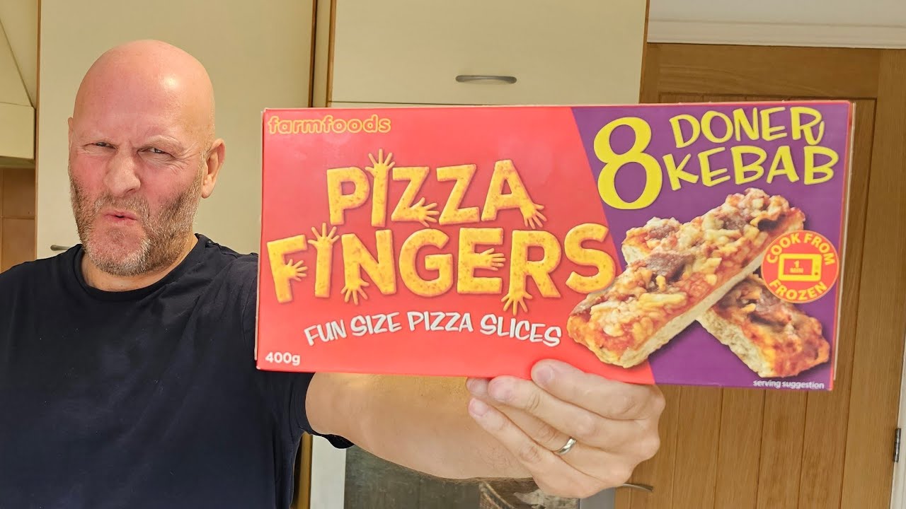 Trying DONER KEBAB PIZZA Fingers - YouTube