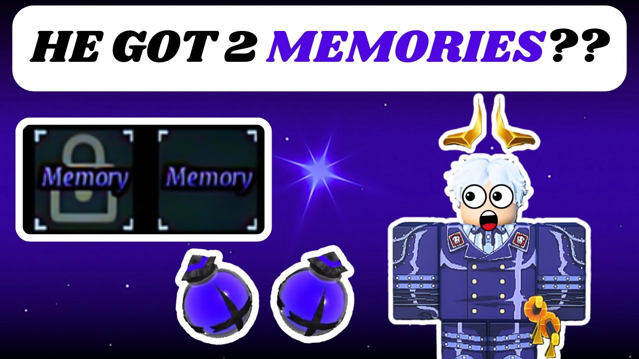 FIRST PLAYER TO GET 2x MEMORY! Sol's RNG Era 8.5! - YouTube