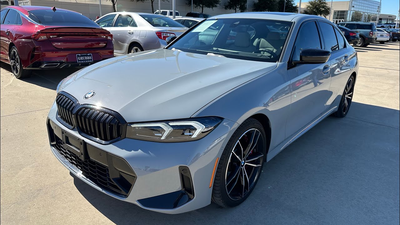 Brooklyn Grey 2024 BMW 330i M-Sport Walkaround - YouTube