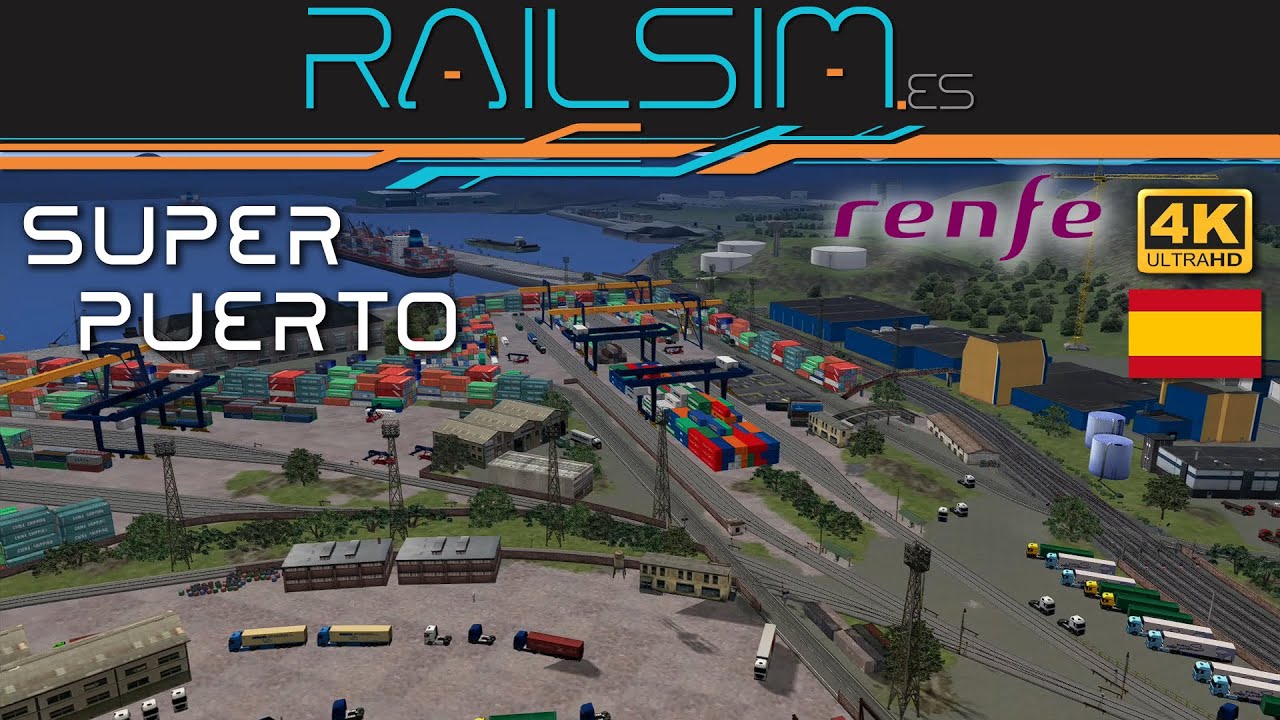 TS2022| Train Simulator 2022 | RUTA SUPER PUERTO - RENFE | RailSim.es ...