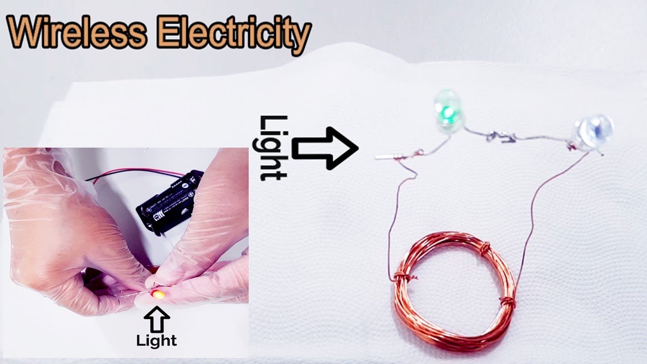 Amazing Science Experiment | How to Build Wireless Power Electricity ...