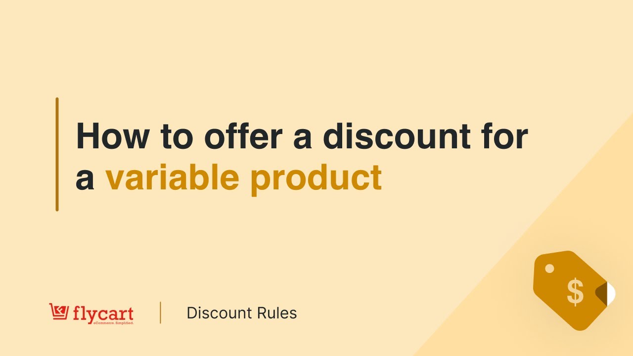 How to offer a discount for a variable product in WooCommerce - YouTube