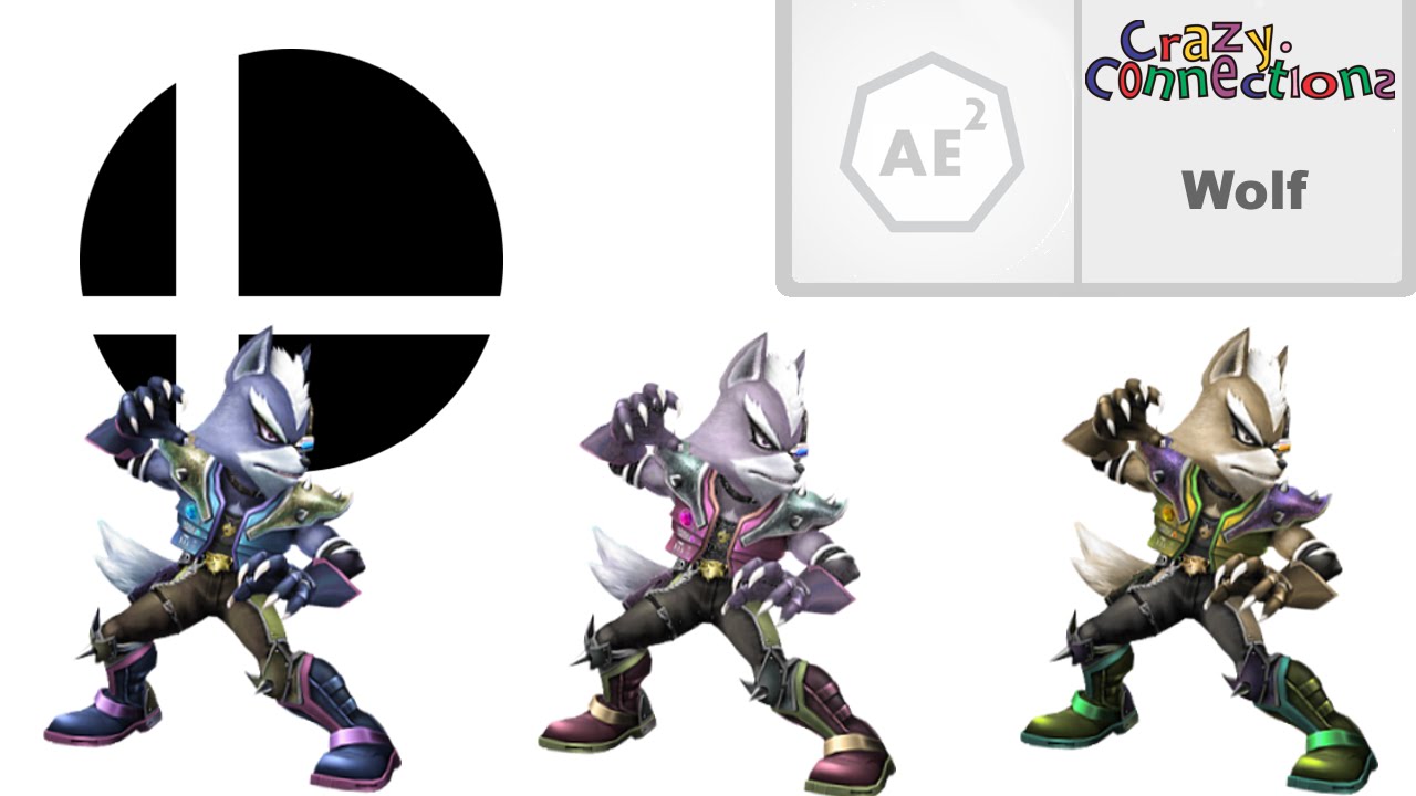 The History and Origins of Wolf's Colors in Smash Bros. - YouTube