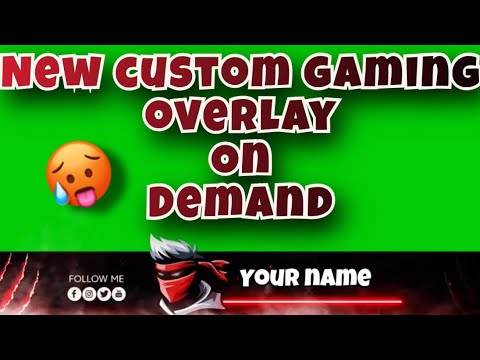 BGMI & PUBG Mobile Animated Overlay Template Free Download|GREEN SCREEN ...