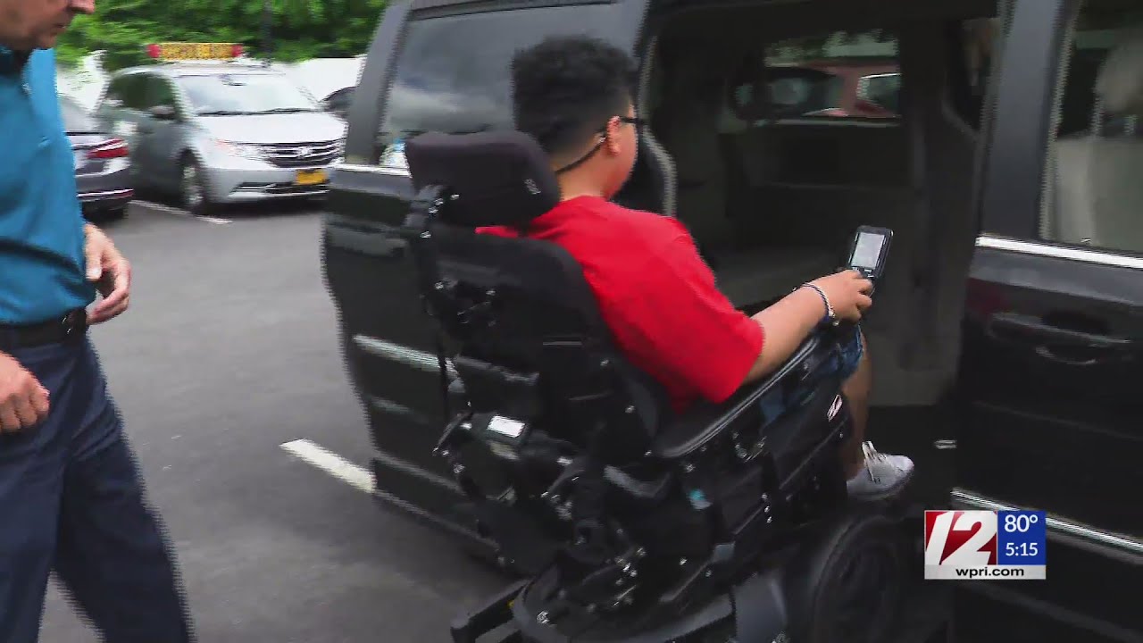 Donated van means more than just mobility to Providence family - YouTube