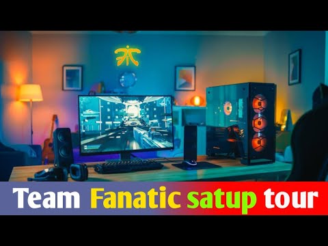 Fanatic studio tour ft. Scout | Team Fanatic setup tour | Guruji Gaming ...