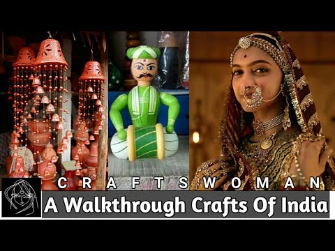 A Walkthrough Crafts Of India | CRAFTSWOMAN - YouTube