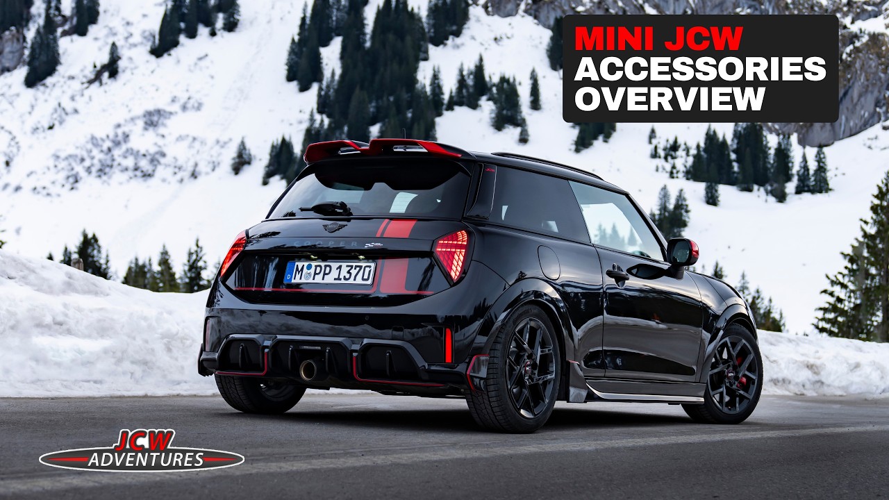 MINI JCW Accessories Overview (MINI 4th Gen JCW Accessories) - YouTube