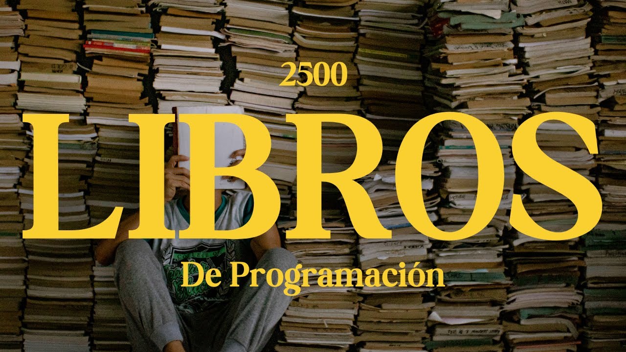 2500 LIBROS DE PROGRAMACION TOTALMENTE GRATIS. - YouTube