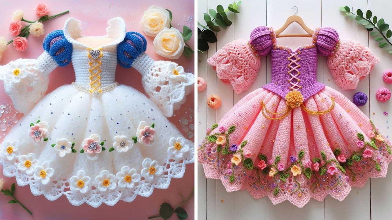 33+ New Crochet Kids Princess Dress Designs | ( Inspiration Ideas ) 💡 ...