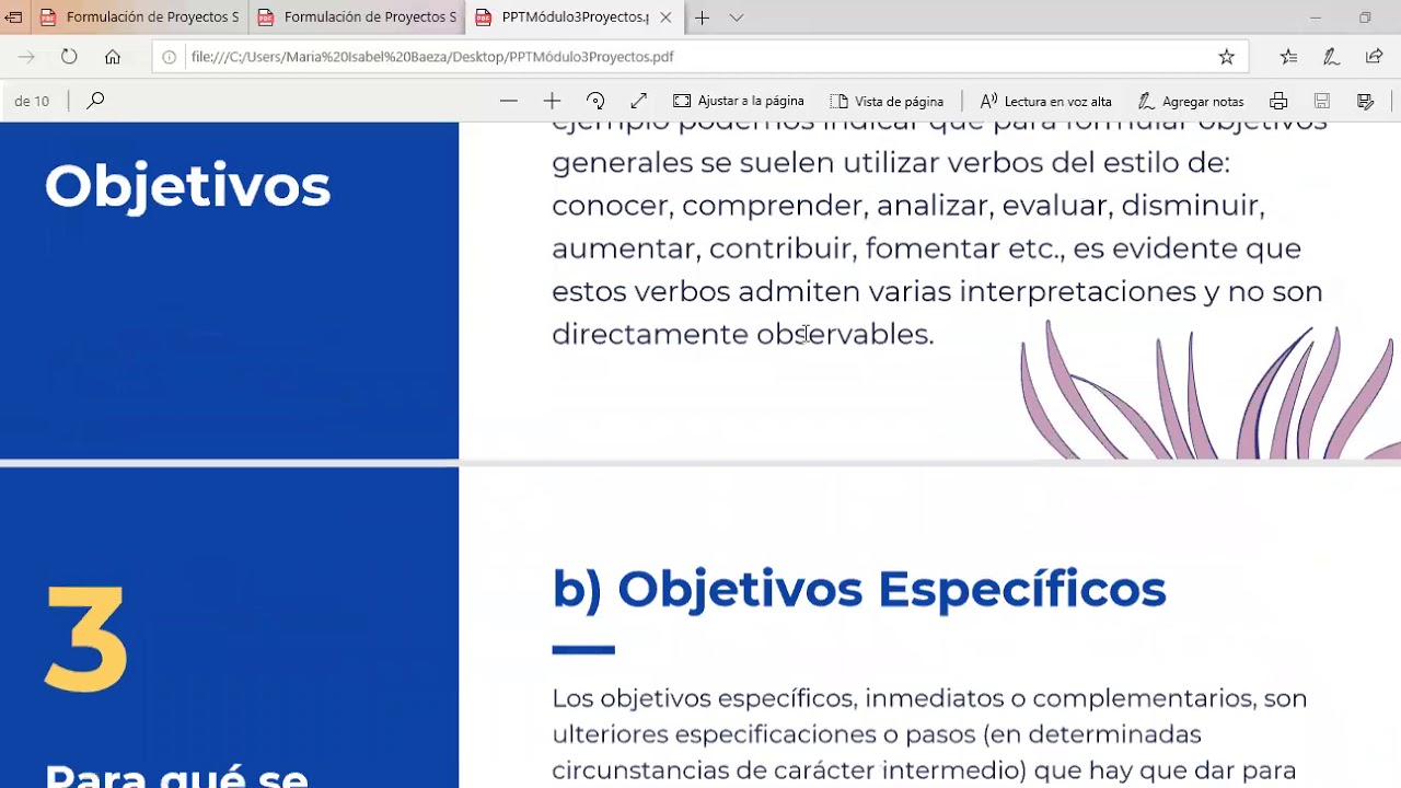 Objetivos y metas de un proyecto. - YouTube