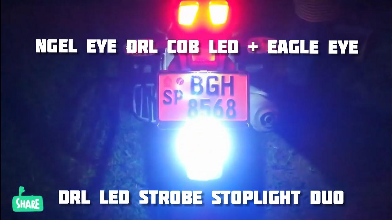 Angel Eye DRL COB LED + Eagle Eye DRL LED Strobe Stoplight Duo - To ...