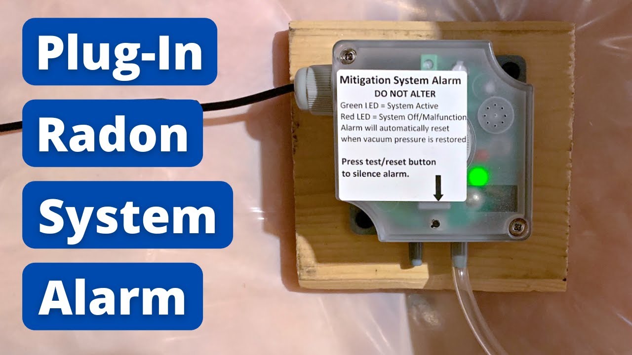 GBR Alert Radon System Alarm - YouTube