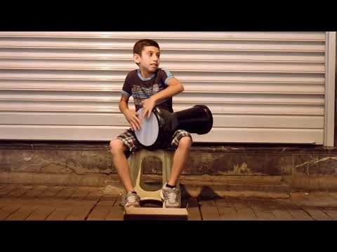 Young Darbuka Player Sercan Gider