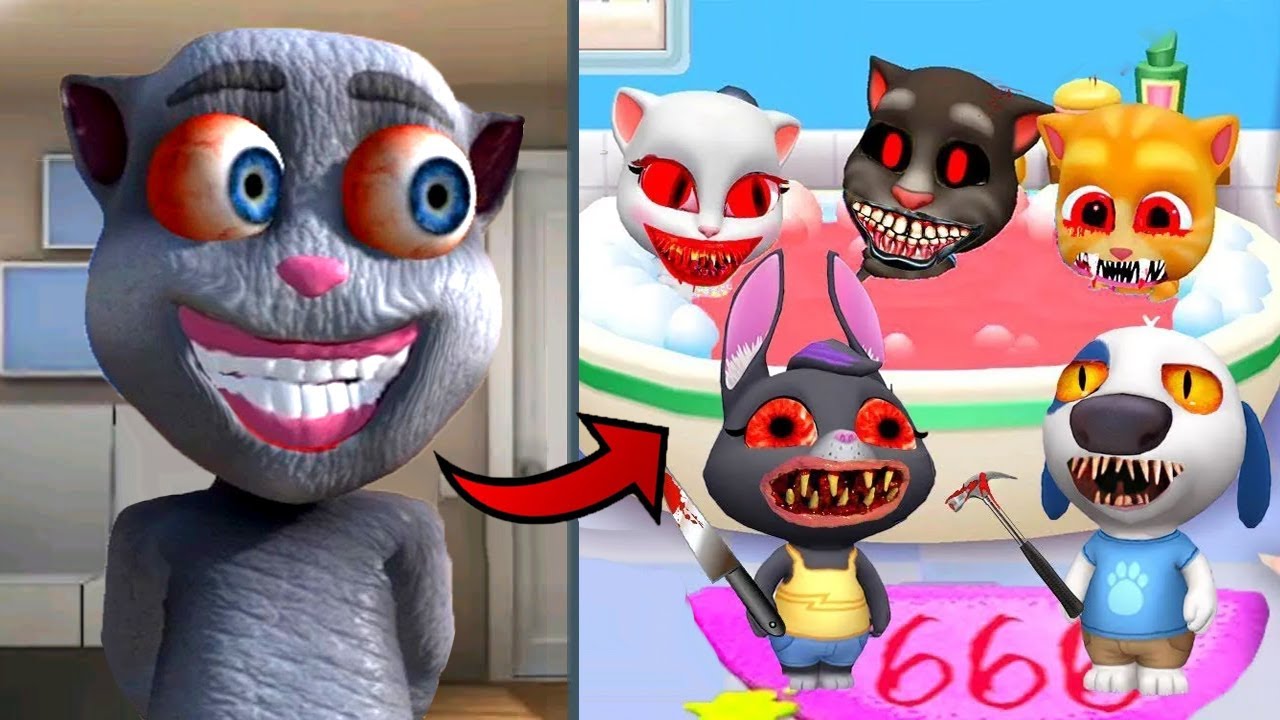 Talking Juan vs Talking Tom Friends | Talking Juan became Demon | New ...