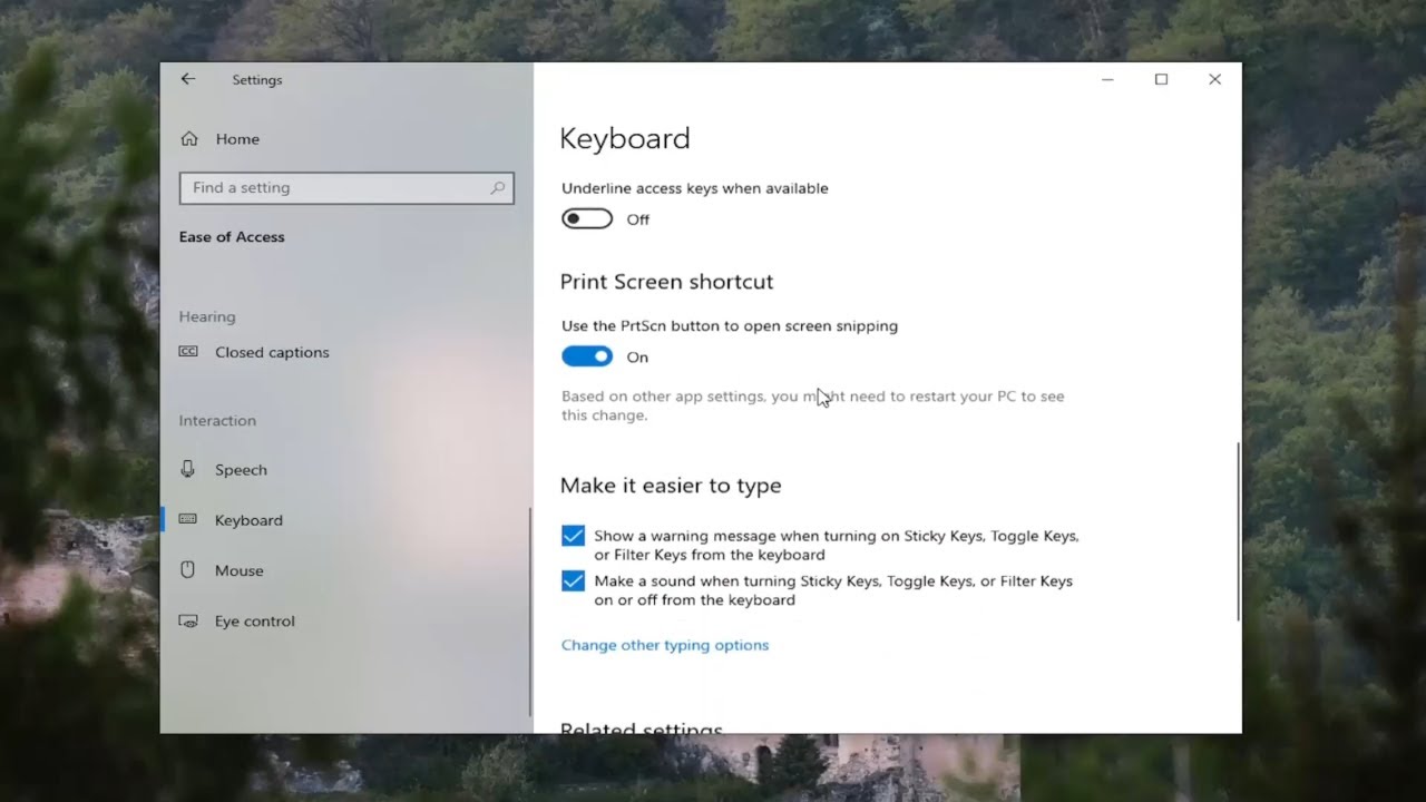 How To Enable Sound When Enabling Sticky/Toggle/Filter Keys From ...