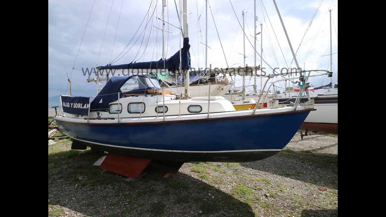 Halcyon 23. North Wales. £3,950. SOLD. - YouTube