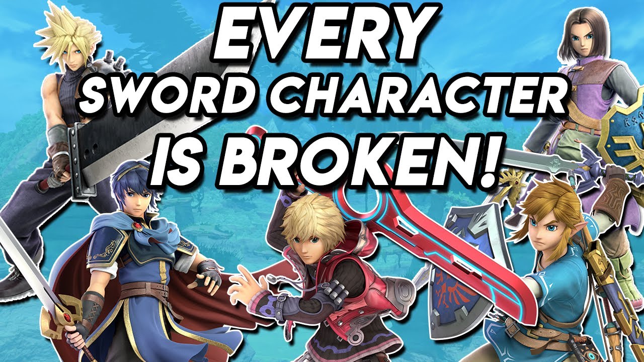 EVERY SWORD CHARACTER IS BROKEN! | Super Smash Bros. Ultimate Montage ...