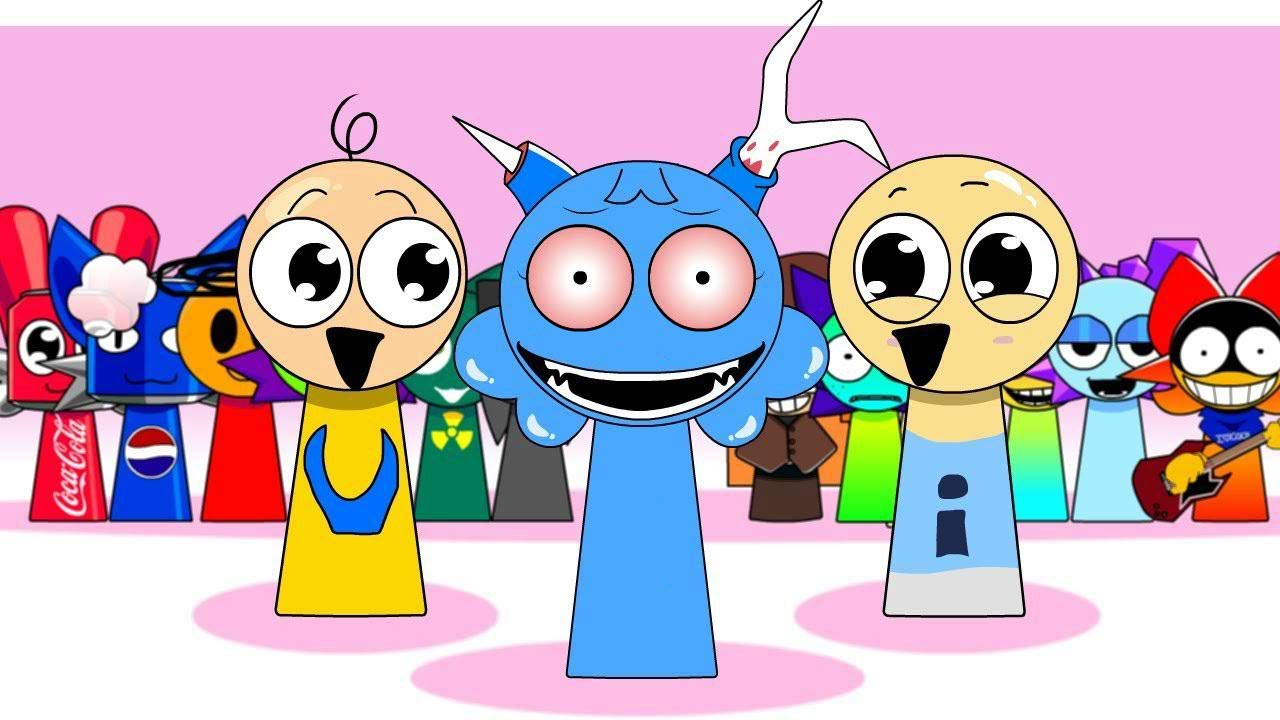 Sprunki Pyramixed Phase 4 - All Bonus Characters meets Sprunki OC ...