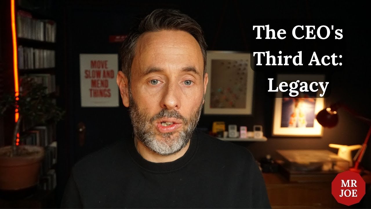 The CEO's Third Act - Legacy - YouTube