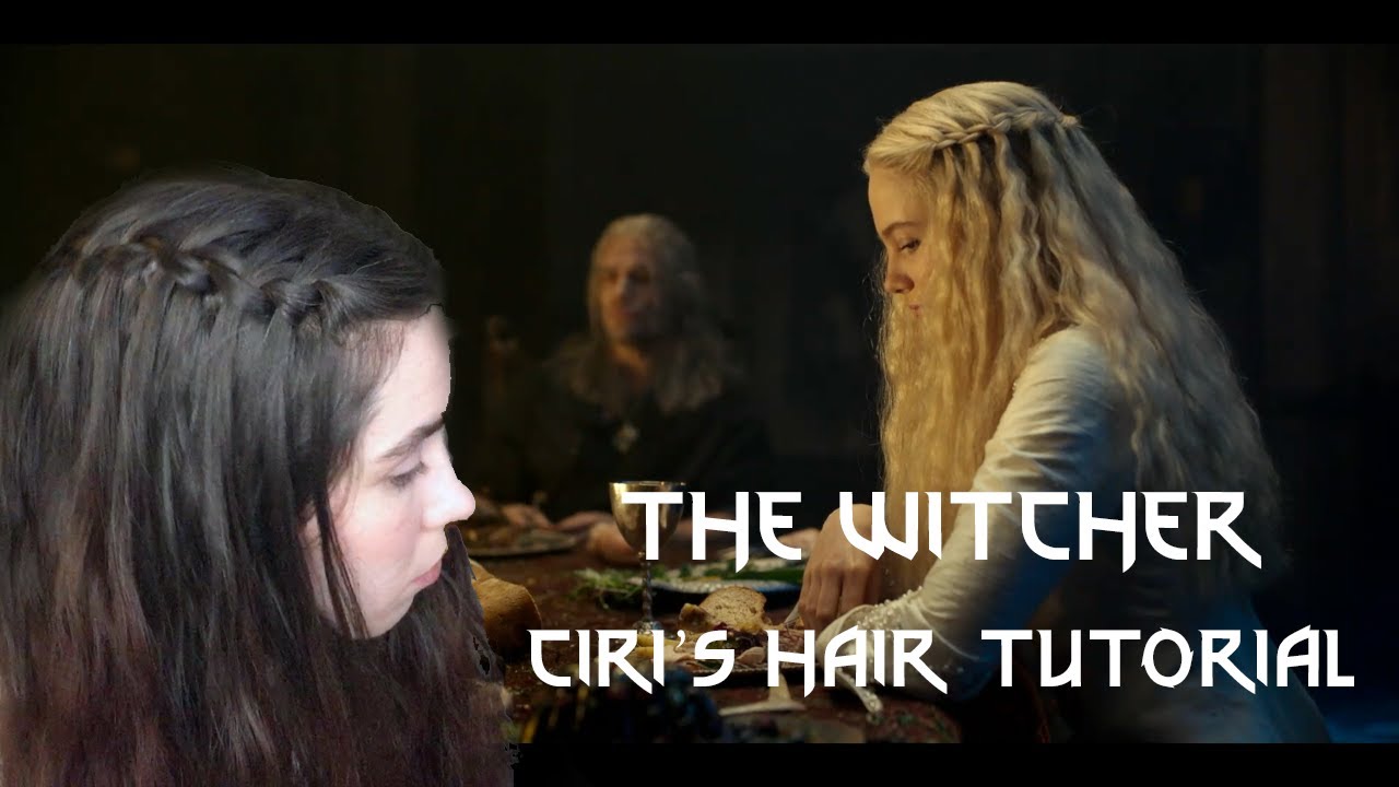 The Witcher Hair Tutorial - Ciri's Heatless Waves & Waterfall Braids ...