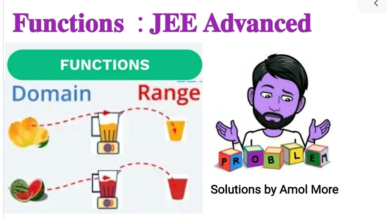 Black book | Functions | Page no.3 | Q.4 | JEE Advanced - YouTube