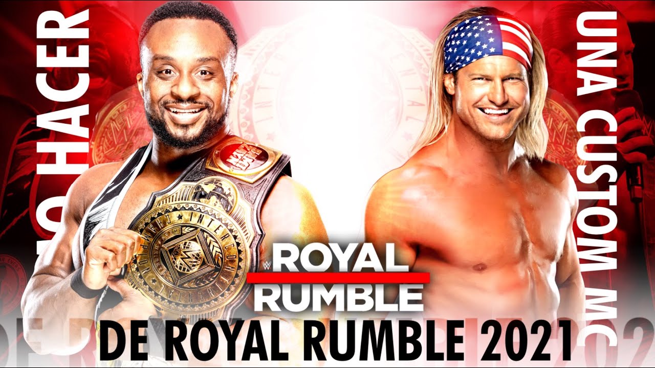 COMO HACER UNA CUSTOM MATCH CARD DE ROYAL RUMBLE 2021 - YouTube