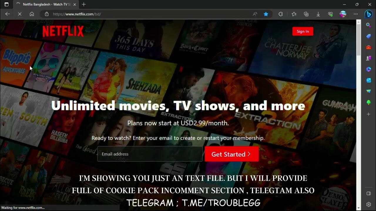 Netflix Cookies September Updated #netflix #cookies #netflixcookies - YouTube