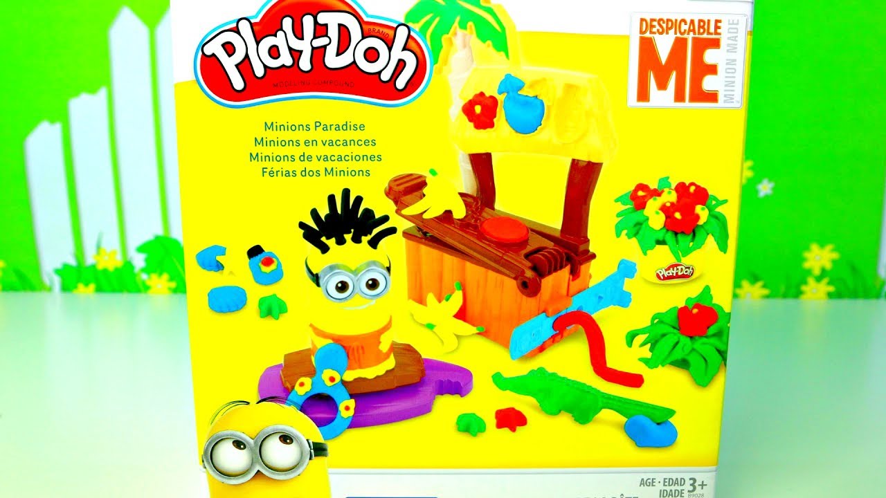 Plastilina Play-Doh Minions Play Doh Minion Set| Mundo de Juguetes ...
