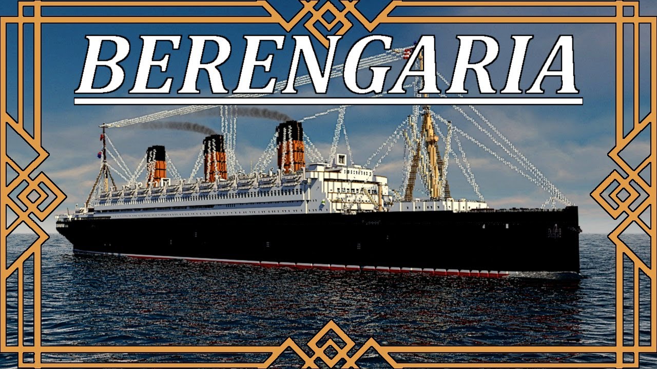 Minecraft RMS Berengaria (CUNARD LINE) - The happy ship of the 20s ...