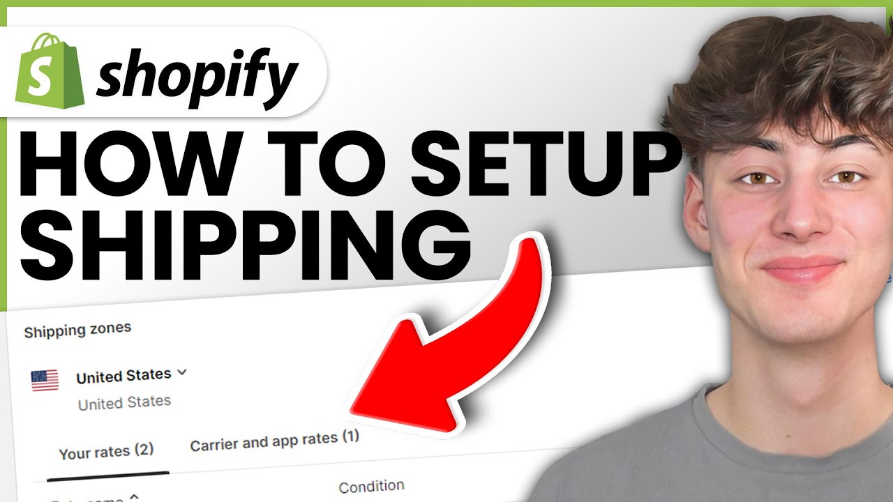 How To Set Up Shipping on Shopify (Tutorial 2024) - YouTube