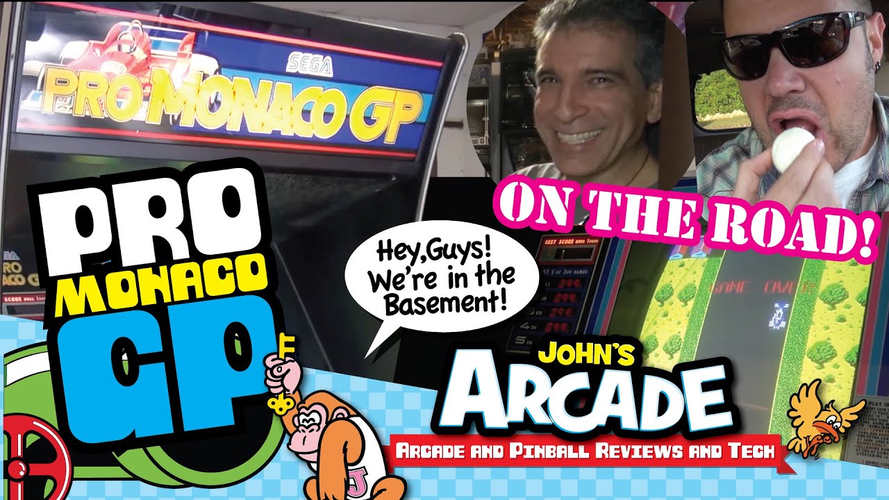 SEGA PRO MONACO GP ARCADE GET and Review! 1980 and super cool! - YouTube