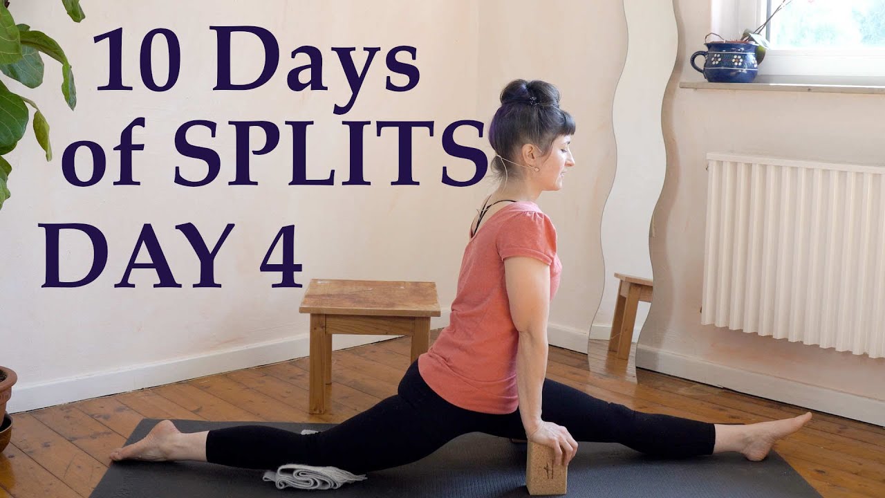 Front split challenge | DAY 4 | Flexibility for everyone - YouTube