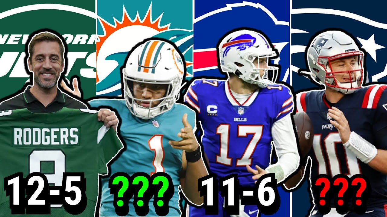 AFC East 2023-24 NFL Record Predictions! - YouTube