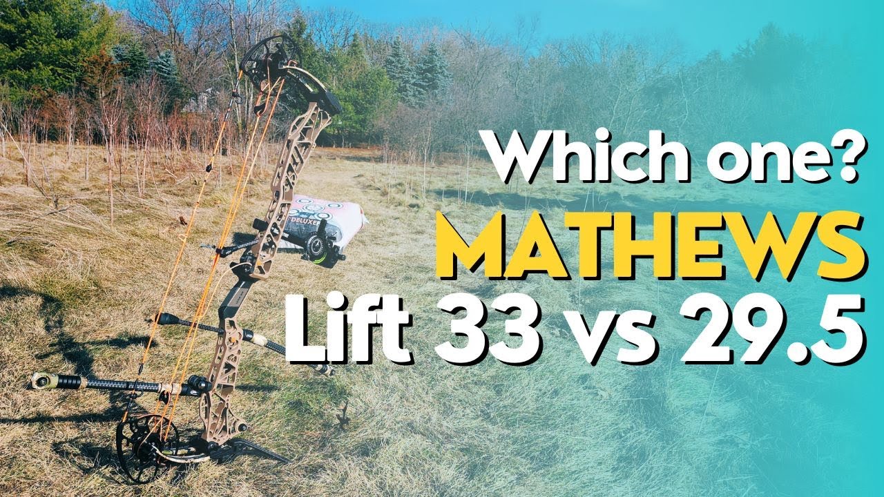 2024 Mathews Lift 33 vs Lift 29.5 - 1 Month Review - YouTube