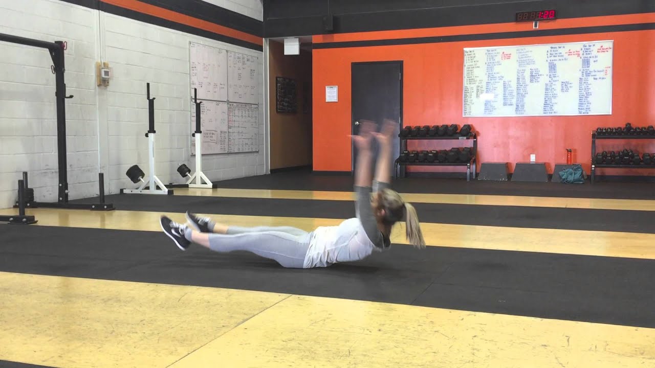 Straddle-ups - YouTube