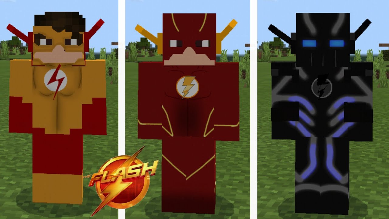 SAIU MELHOR ADDON/MOD DO FLASH HD PARA MINECRAFT PE ! - YouTube