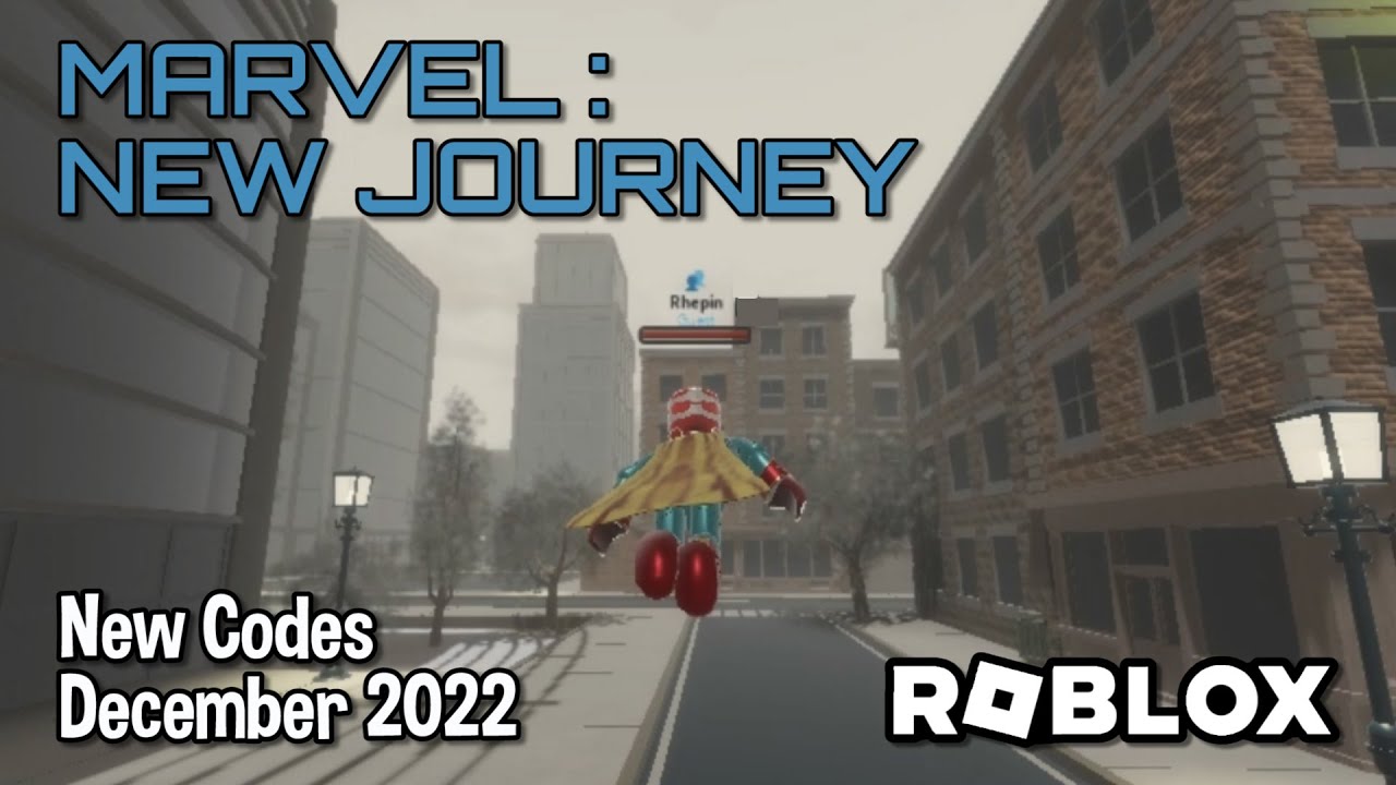 Roblox Marvel: New Journey New Codes December 2022 - YouTube