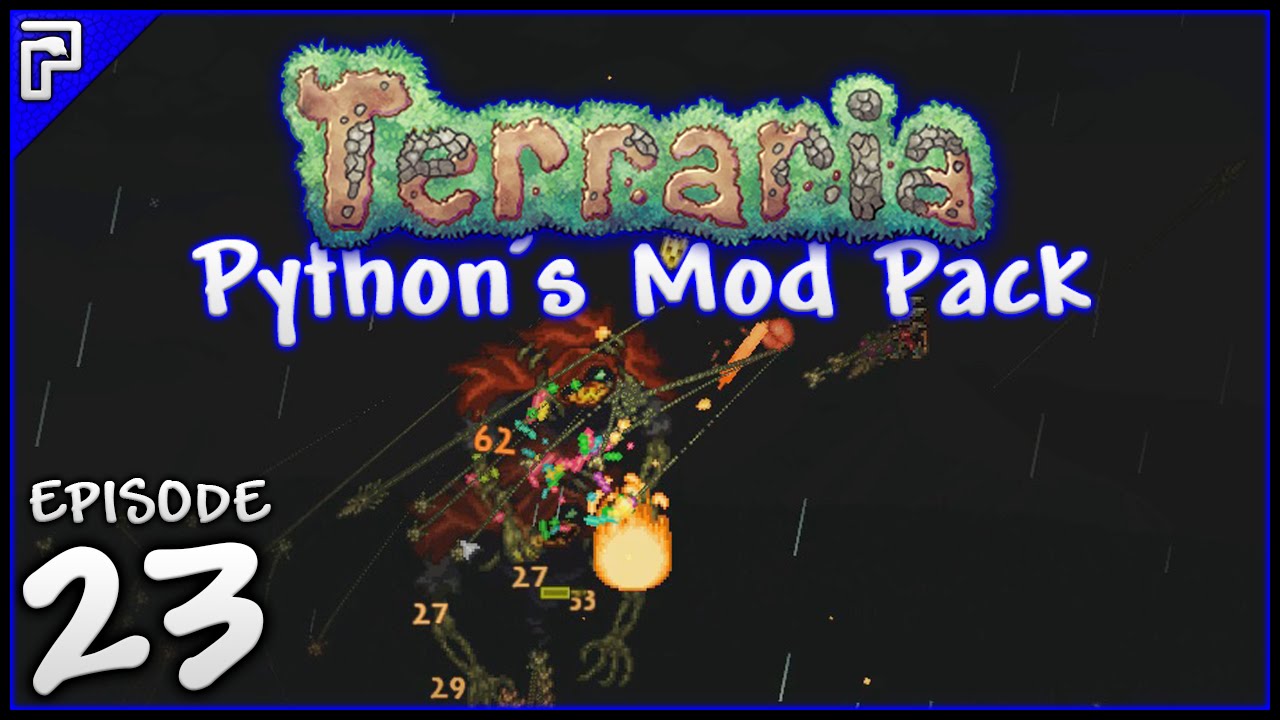 Terraria 1.3 Modded Playthrough | Lich King, Twins & Skeletron Prime ...