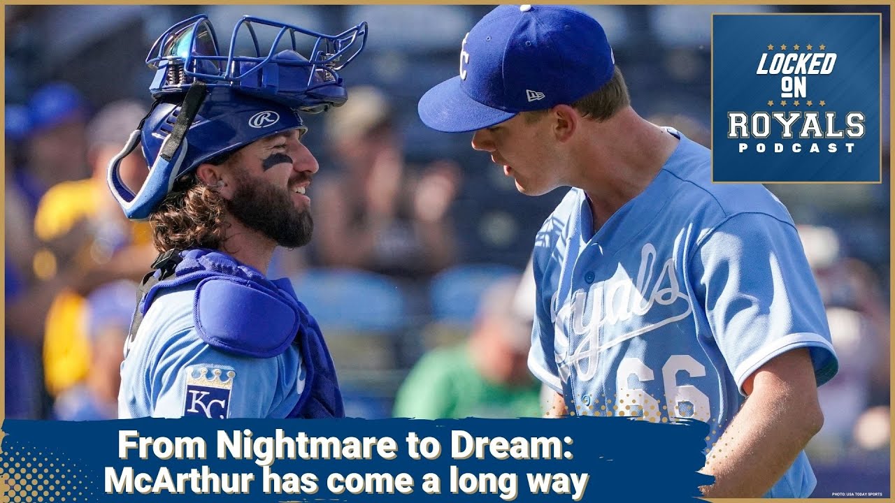 McArthur a cool story for the Kansas City Royals - YouTube