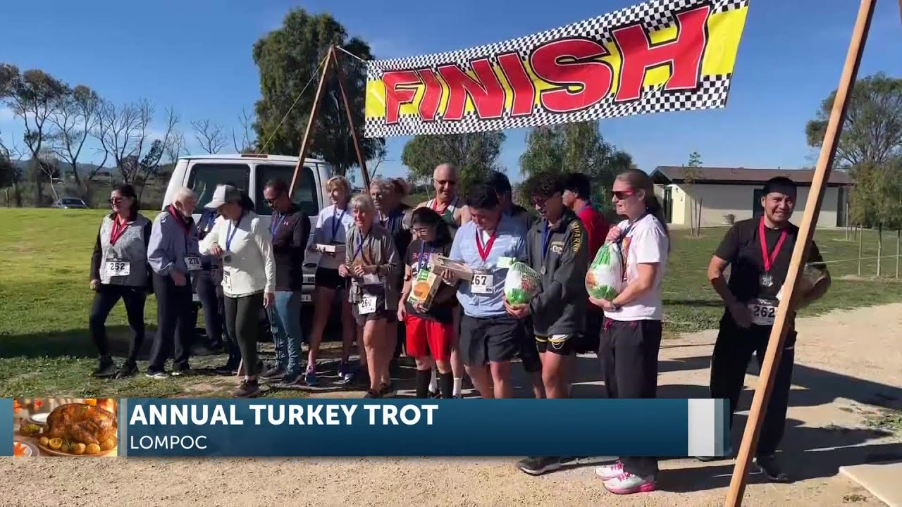 Lompoc Parks and Recreation holds its 2022 Annual Turkey Trot at River ...