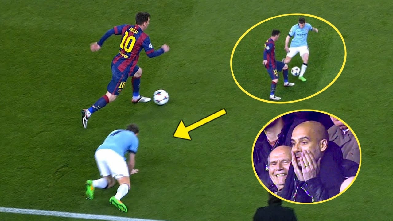 The Day Lionel Messi CRUSHES James Milner and Shocked Josep Guardiola ...